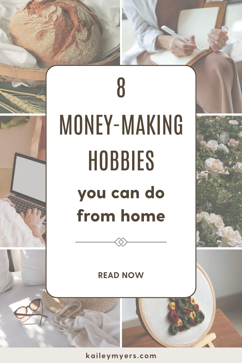 8 money-making hobbies you can do from home - Kailey Myers